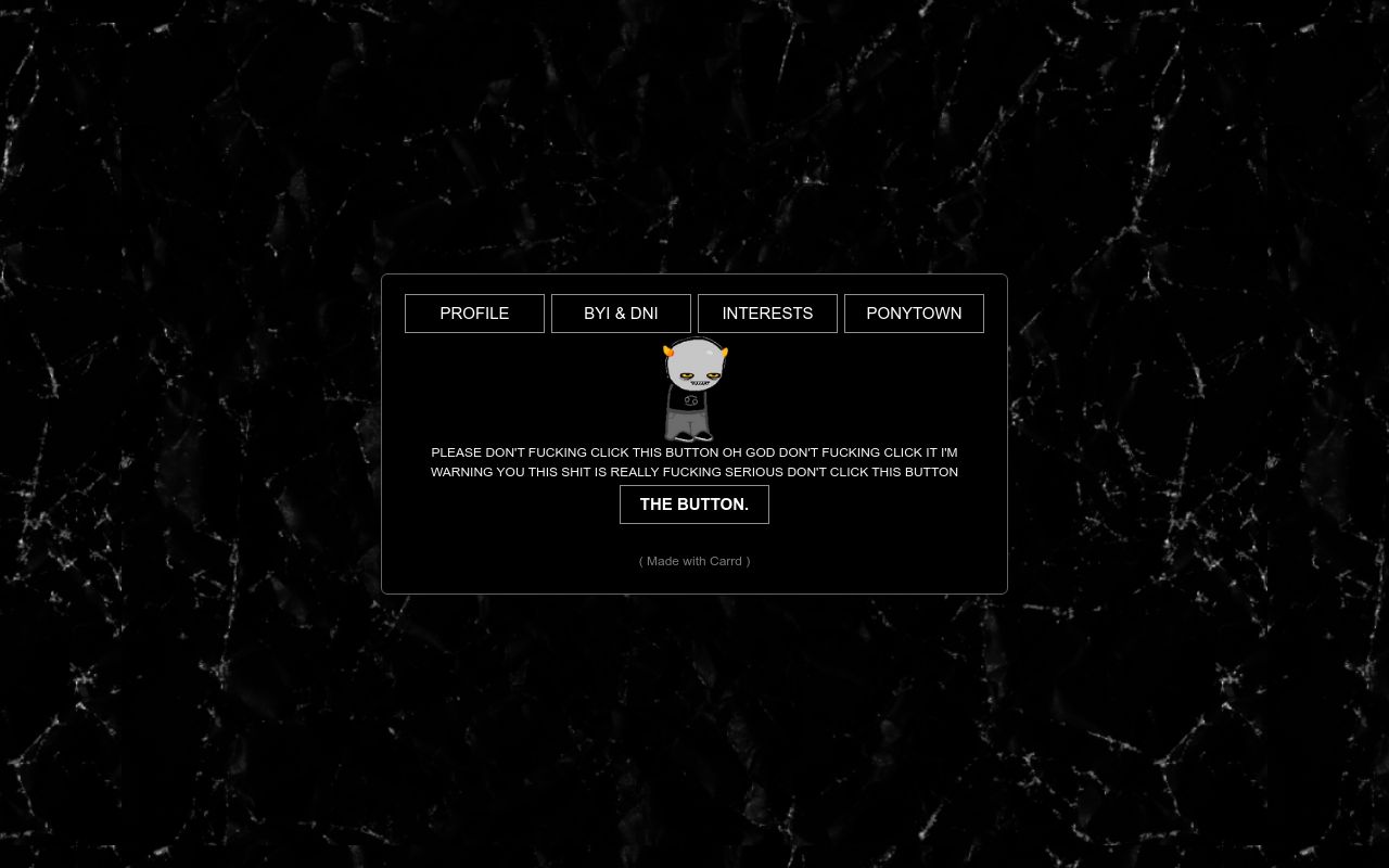 KARKAT'S PONYTOWN CARRD!